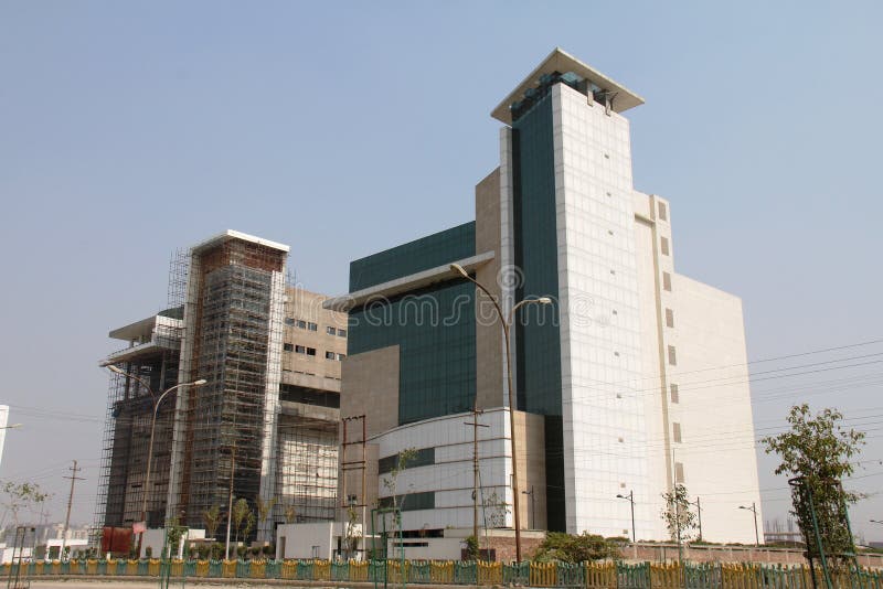 A Newly Constructed and Under Constructed Building Stock Image - Image ...