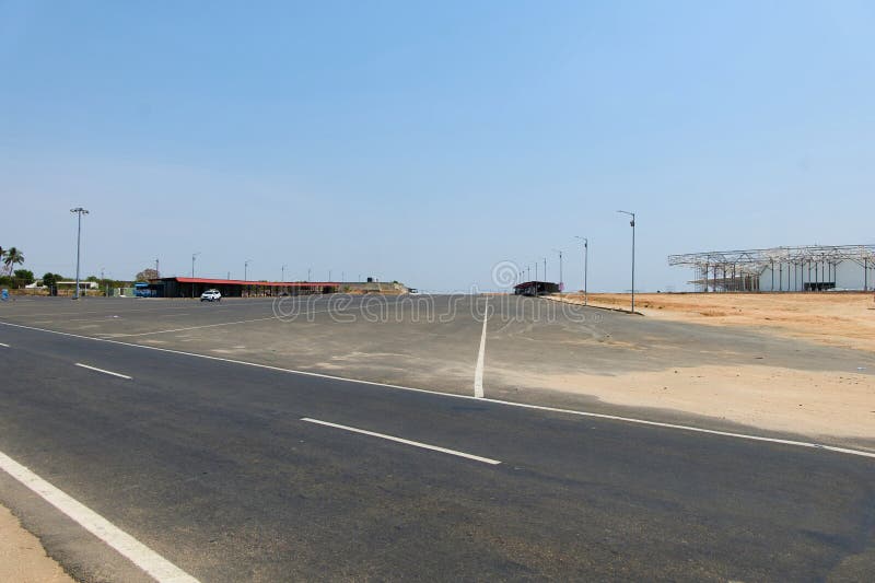 Newly Constructing Terminal Bus Stand in Erode City Stock Image - Image ...