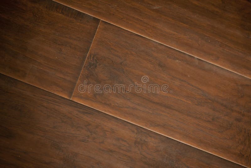 Newly Installed Brown Laminate Flooring Stock Photo - Image of home ...