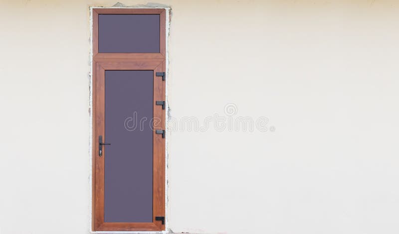 Newly Installed Plastic Doors Stock Image - Image of close, room: 314948287