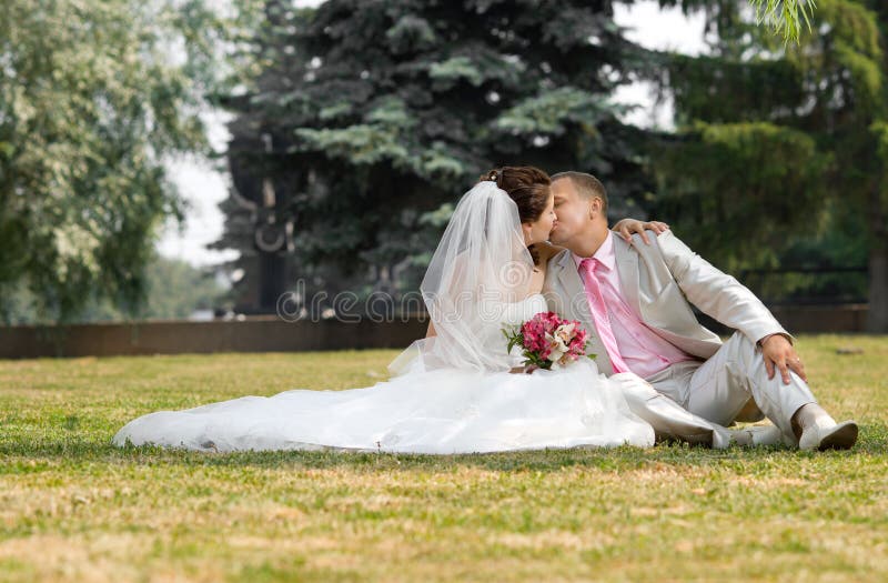 Newly Married Couple after Their Wedding Stock Photo - Image of married ...