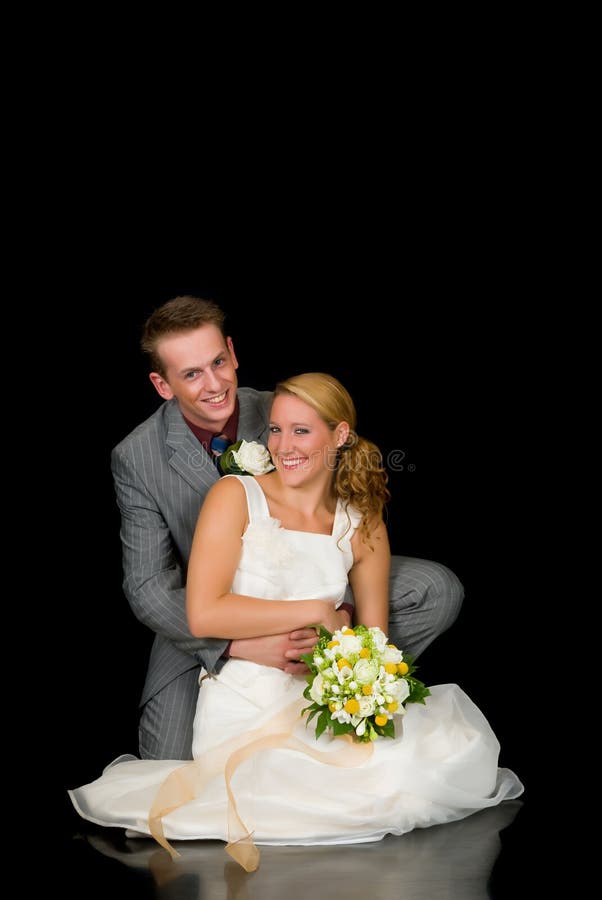 Newly wed couple stock photo. Image of white, matrimony - 10633678