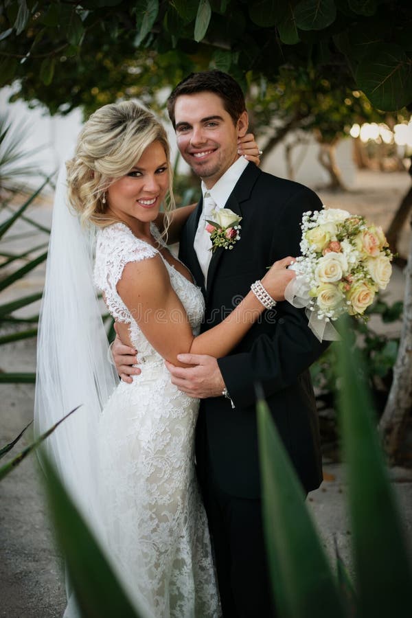 Newly Wedd stock photo. Image of smile, fashion, happy - 43645616