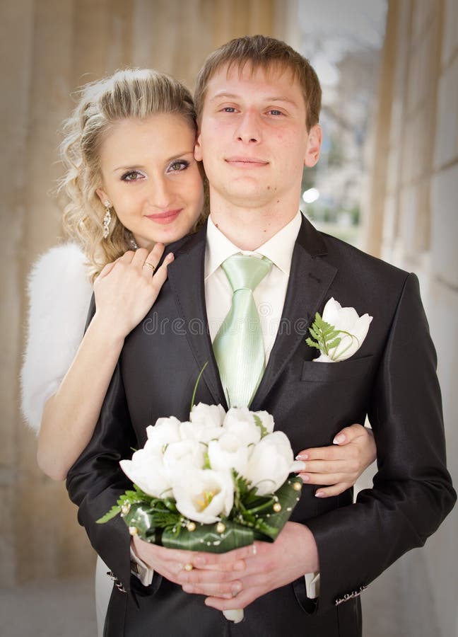 Newly Wedded Looking Camera Smiling Stock Photos - Free & Royalty-Free ...