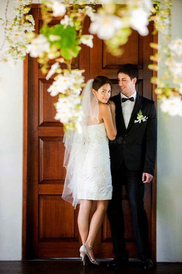 Newly Weds stock photo. Image of adults, female, corsage - 13969050