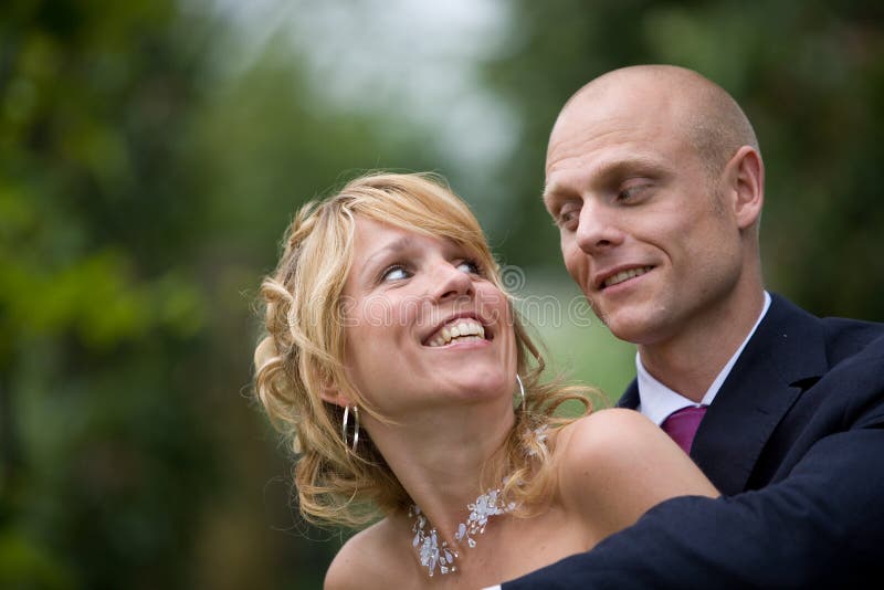 Newly weds stock photo. Image of blond, beautiful, husband - 2542460