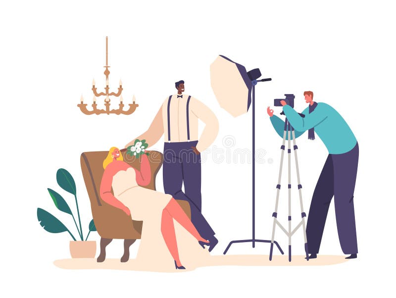 Newlywed Characters Capture the Magic of Special Day with a Studio ...