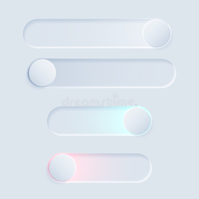 Neumorphic Light Stock Illustrations – 700 Neumorphic Light Stock ...