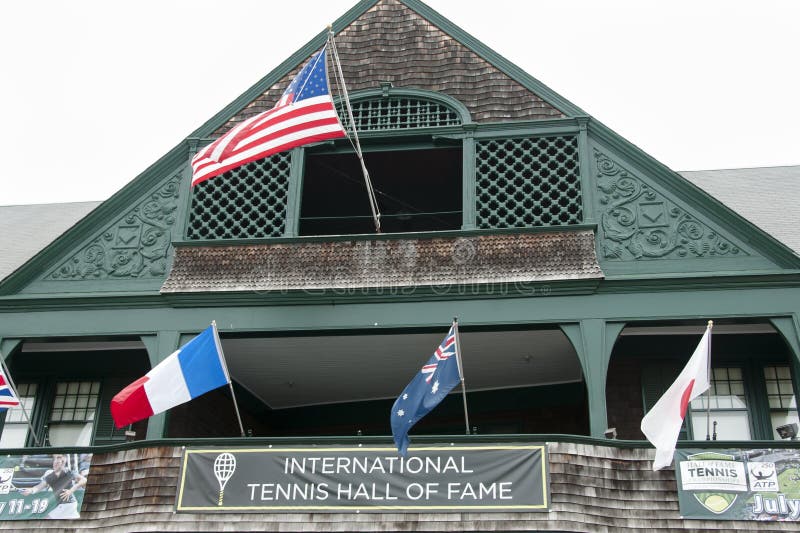 Hall Of Fame Internazionale Di Tennis, Newport, Rhode Island Fotografia ...