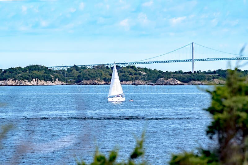 Newport Rhode Island Scenic Views at Harbour Editorial Photography ...