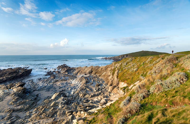 Newquay in Cornwall stock image. Image of seaside, cornish - 33593475