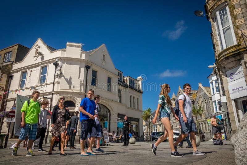 Newquay Is A Town, Civil Parish, Seaside Resort And Fishing Port In ...