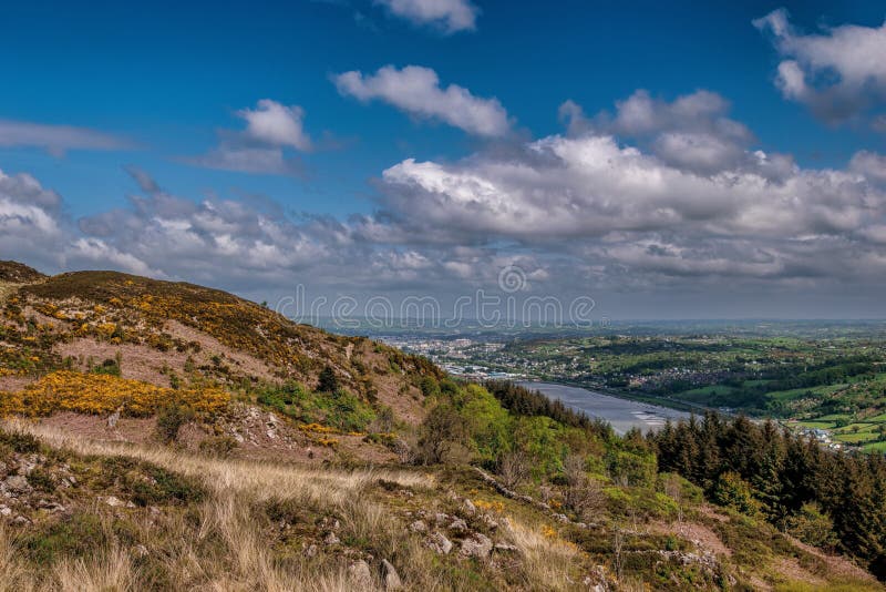 Newry, View of from the Flagstaff View Point Stock Photo - Image of ...
