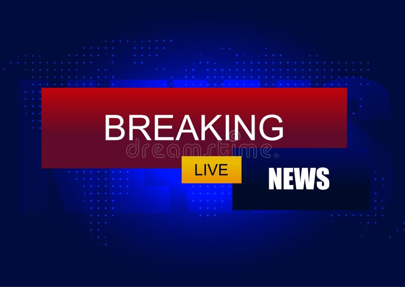 Breaking News Background Stock Illustrations – 15,633 Breaking News ...