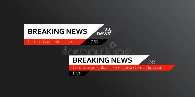 Tv news bars. stock vector. Illustration of digital - 156001555