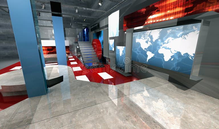 D News Set Virtual Stock Illustrations – 5 D News Set Virtual Stock ...