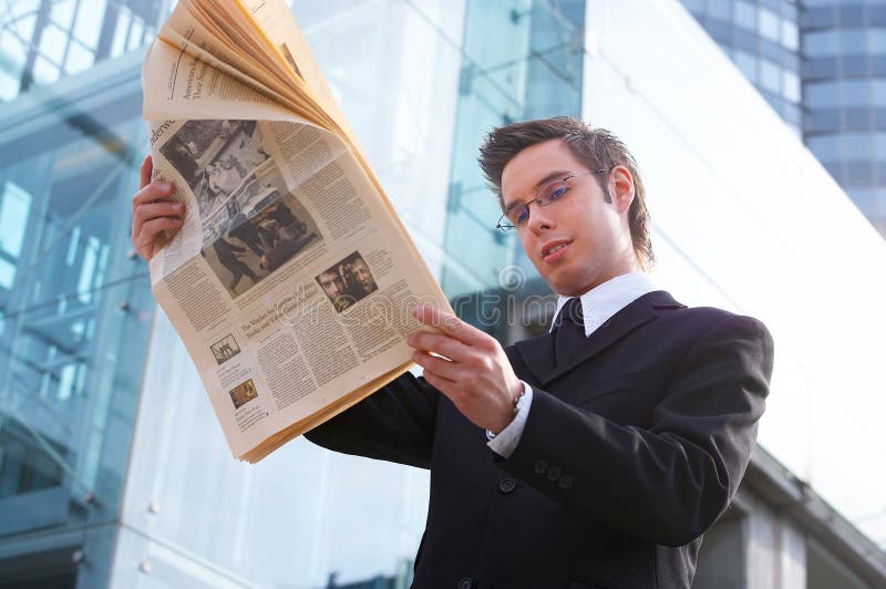 News stock image. Image of manager, business, portraits - 714147
