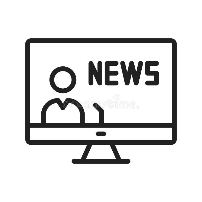 Avatar News Anchor Stock Illustrations – 60 Avatar News Anchor Stock ...