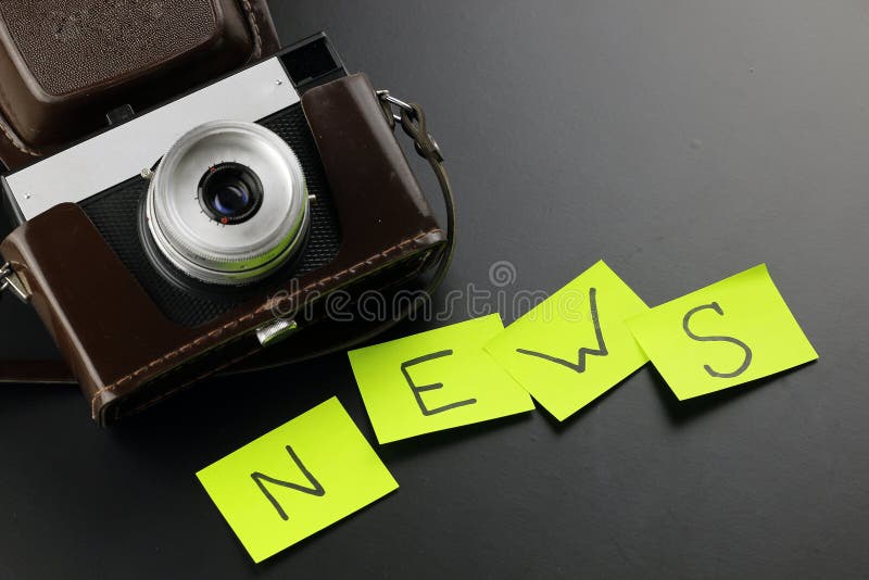 News camera journalism stock image. Image of object, reporter - 89348087