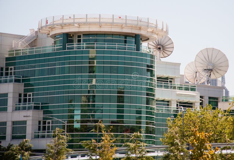 News channel building stock image. Image of architecture - 26352455