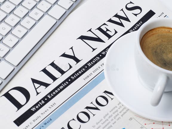 Daily news stock photo. Image of waking, still, life - 60465248