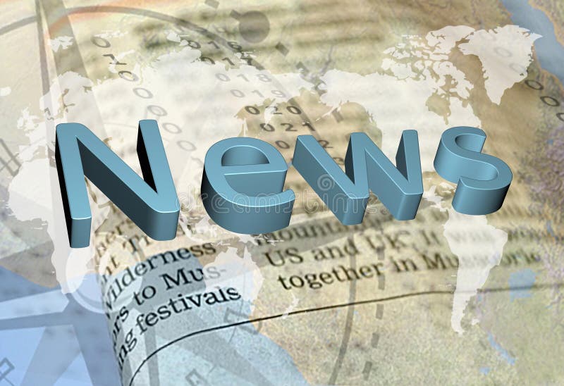 News concept stock illustration. Illustration of business - 55158270