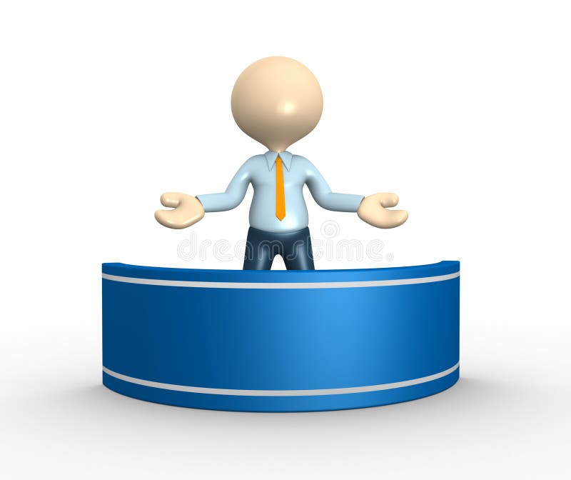 News Concept and a Megaphone Stock Illustration - Illustration of ...