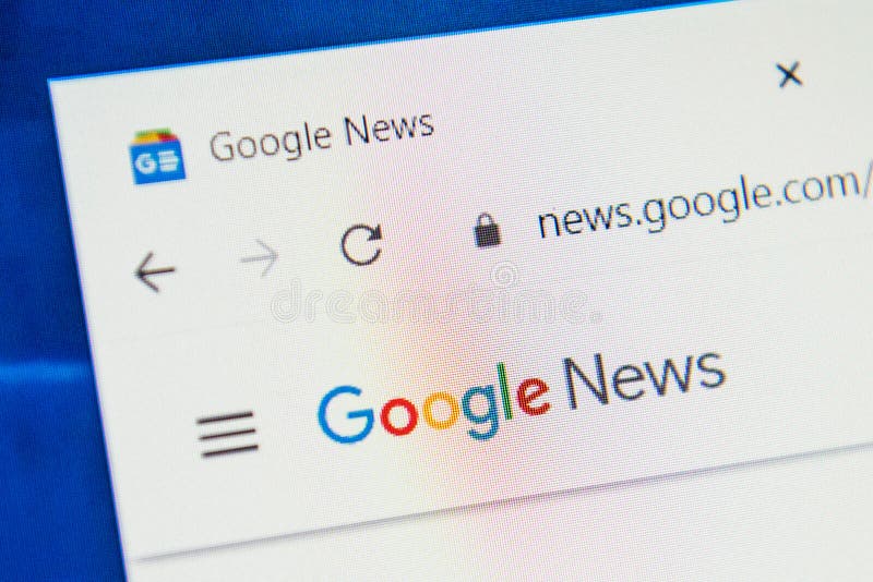 News.google.com Web Site. Selective Focus. Editorial Stock Image ...