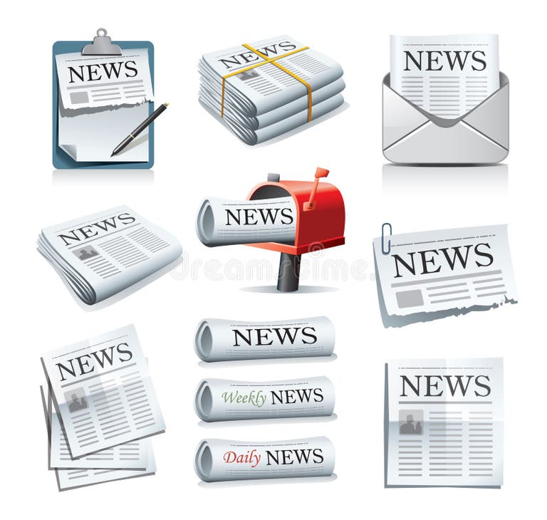 Stickers Newspaper Stock Illustrations – 703 Stickers Newspaper Stock ...