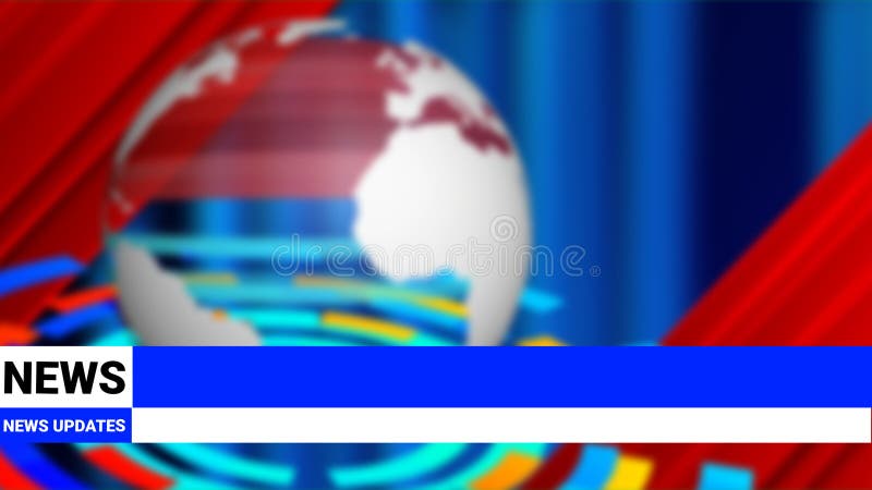 News Illustration Image and Breaking News Lines Stock Photo - Image of ...