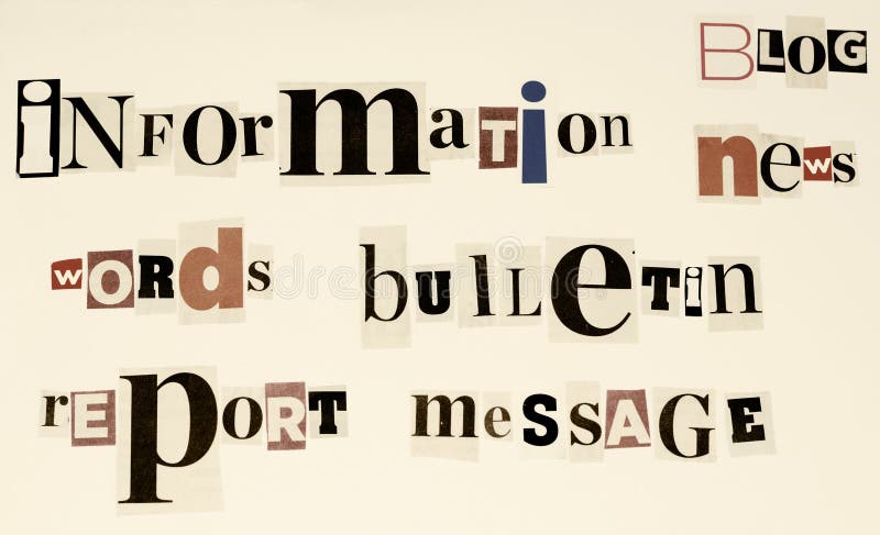 News letters concept stock photo. Image of report, letters - 41151078