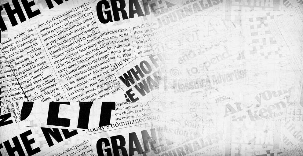 News paper text stock image. Image of artistic, press - 8581665