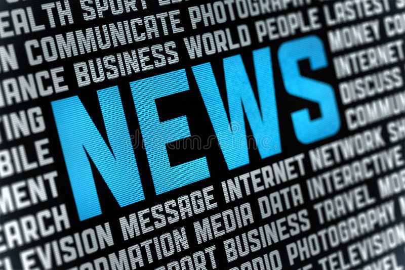 News Poster stock illustration. Illustration of global - 23351007