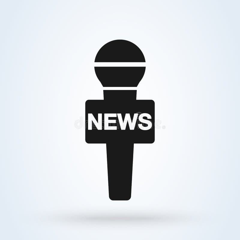 News World or News Globe Sign Icon or Logo. Line Digital News Concept ...