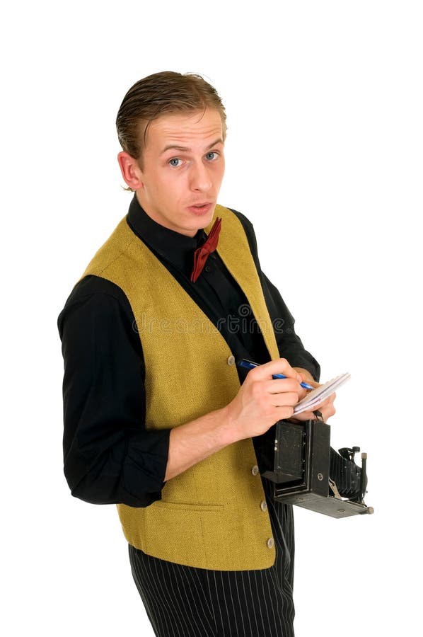 291 Reporter Costume Stock Photos - Free & Royalty-Free Stock Photos ...