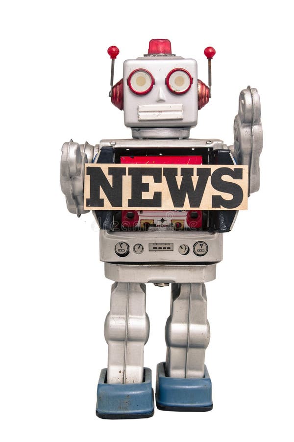 Robot News Paper Stock Photos - Free & Royalty-Free Stock Photos from ...