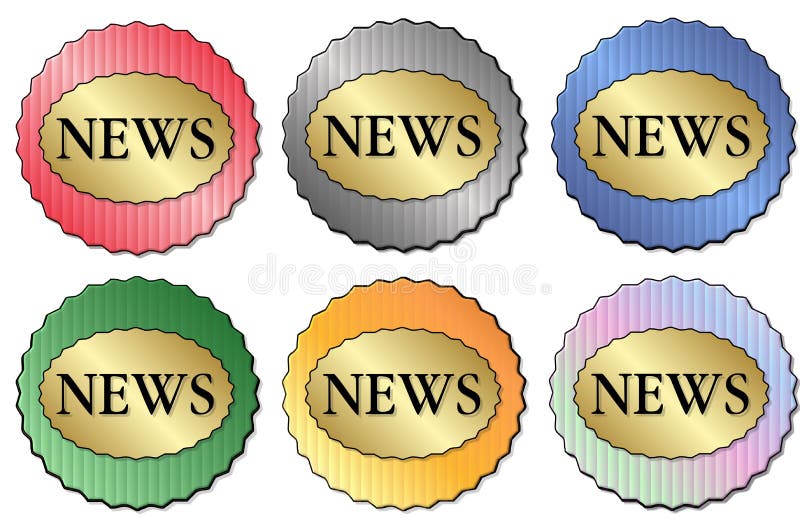 Newspaper Icons stock vector. Illustration of computer - 2831299