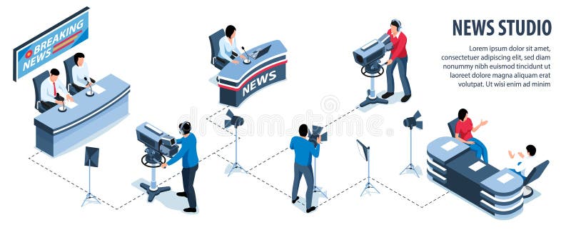 Job Interview Infographics Composition Stock Vector - Illustration of ...