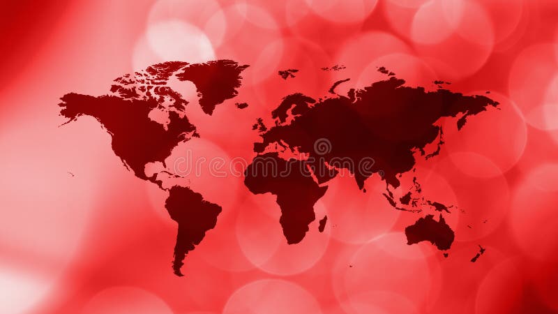 News Symbol Earth Map, Latest News Background Stock Illustration ...