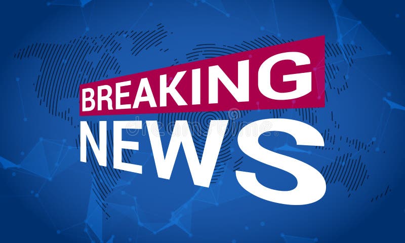 News Tv, Breaking News, Broadcast Channel Headline Stock Vector ...