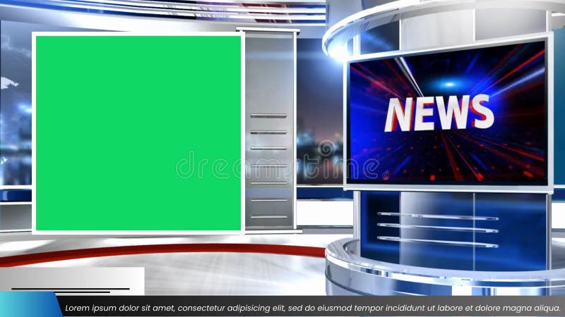 News Update Animated Video Template Stock Footage - Video of video ...