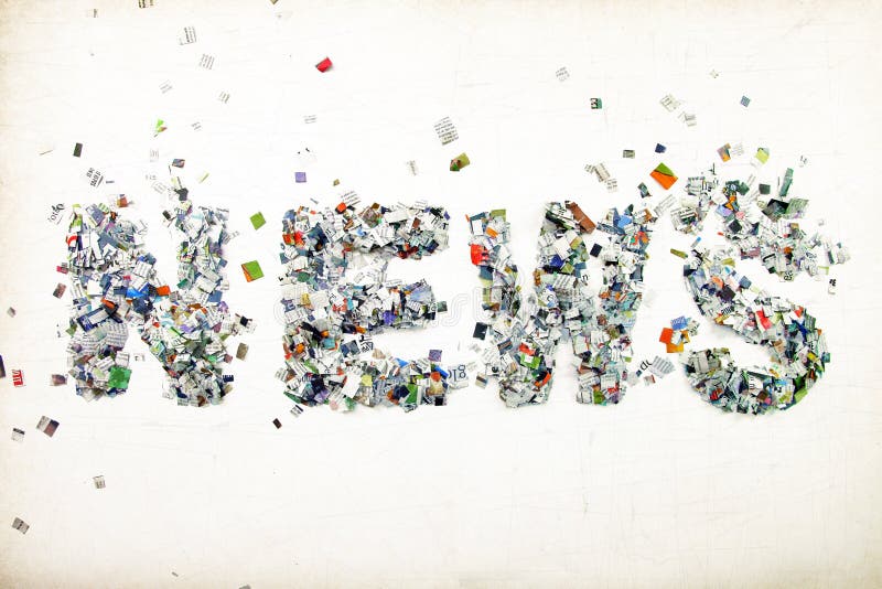 News stock photo. Image of newspaper, report, font, cuttings - 88804444