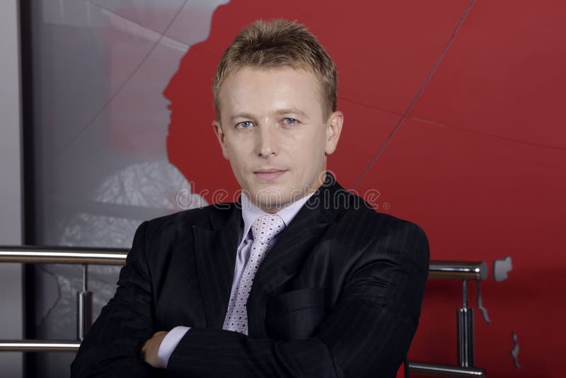 Newscaster and Television Manager Editorial Stock Photo - Image of ...