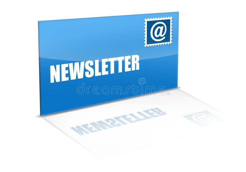 Newsletter stock illustration. Illustration of send, mail - 22454476
