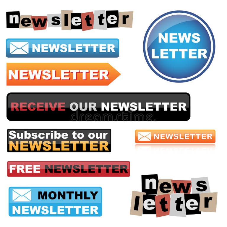 Word Newsletter Stock Illustrations – 6,029 Word Newsletter Stock ...