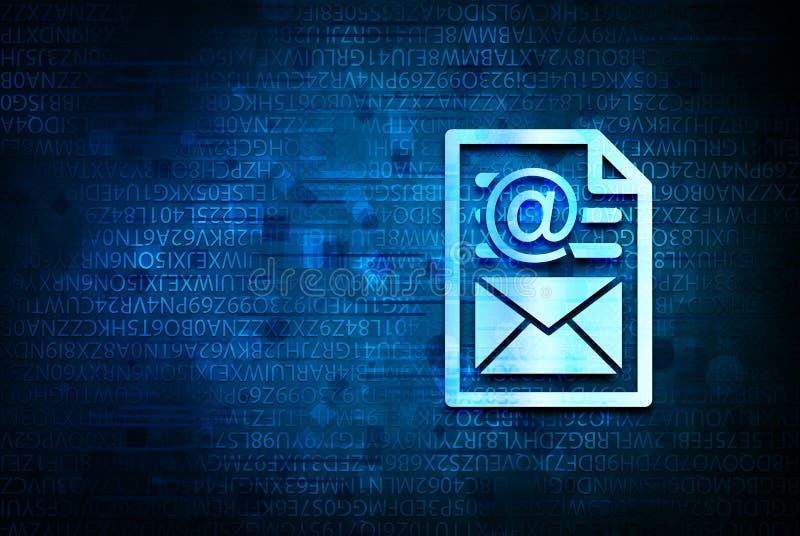 Newsletter Document Page Icon Abstract Blue Background Illustration ... Newsletter Document Page Icon Abstract Blue Background Illustration ...