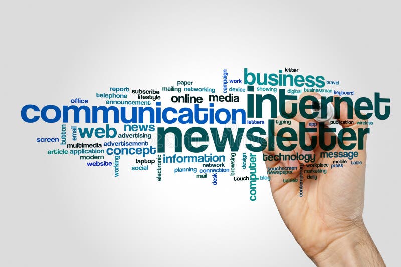 Newsletter Concept stock photo. Image of email, info - 35549742
