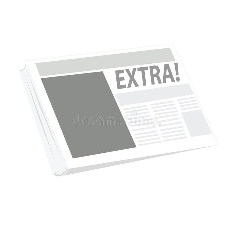 Extra Newspaper Stock Illustrations – 1,418 Extra Newspaper Stock ...