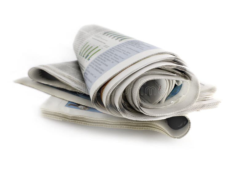 The daily newspaper stock image. Image of stack, data - 6291469