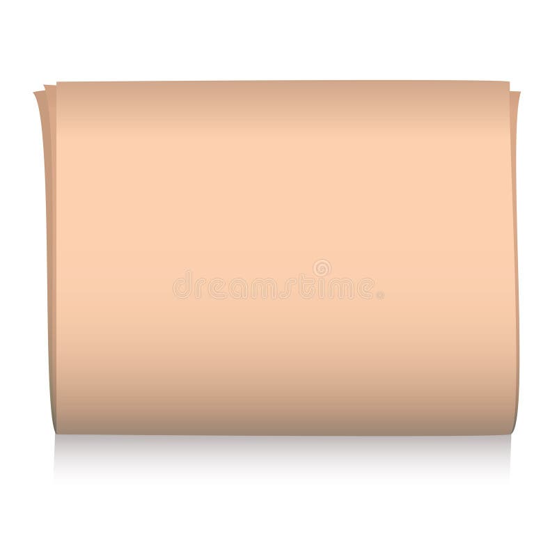 Newspaper blank pink stock vector. Illustration of press - 8629671